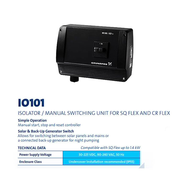 Grundfos IO 101 SQ Flex Switch Box | Dowdens Pumping & Water Treatment