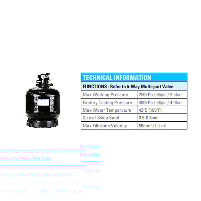 Pool Pro Neptune SF500 Sand Filter | Dowdens Pumping & Water Treatment